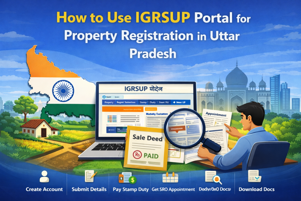 How to Use IGRSUP Portal for Property Registration in Uttar Pradesh ...